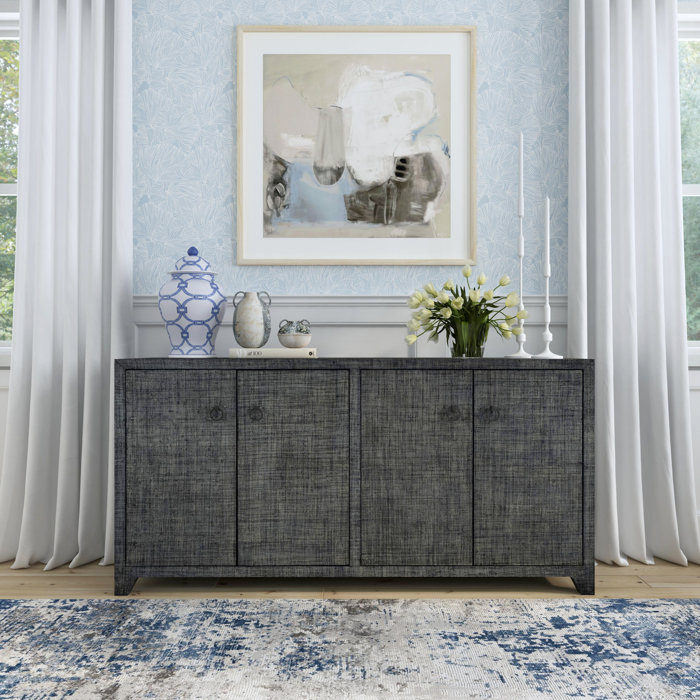 Birch Lane™ Cleo 70'' Wide Raffia Sideboard | Wayfair